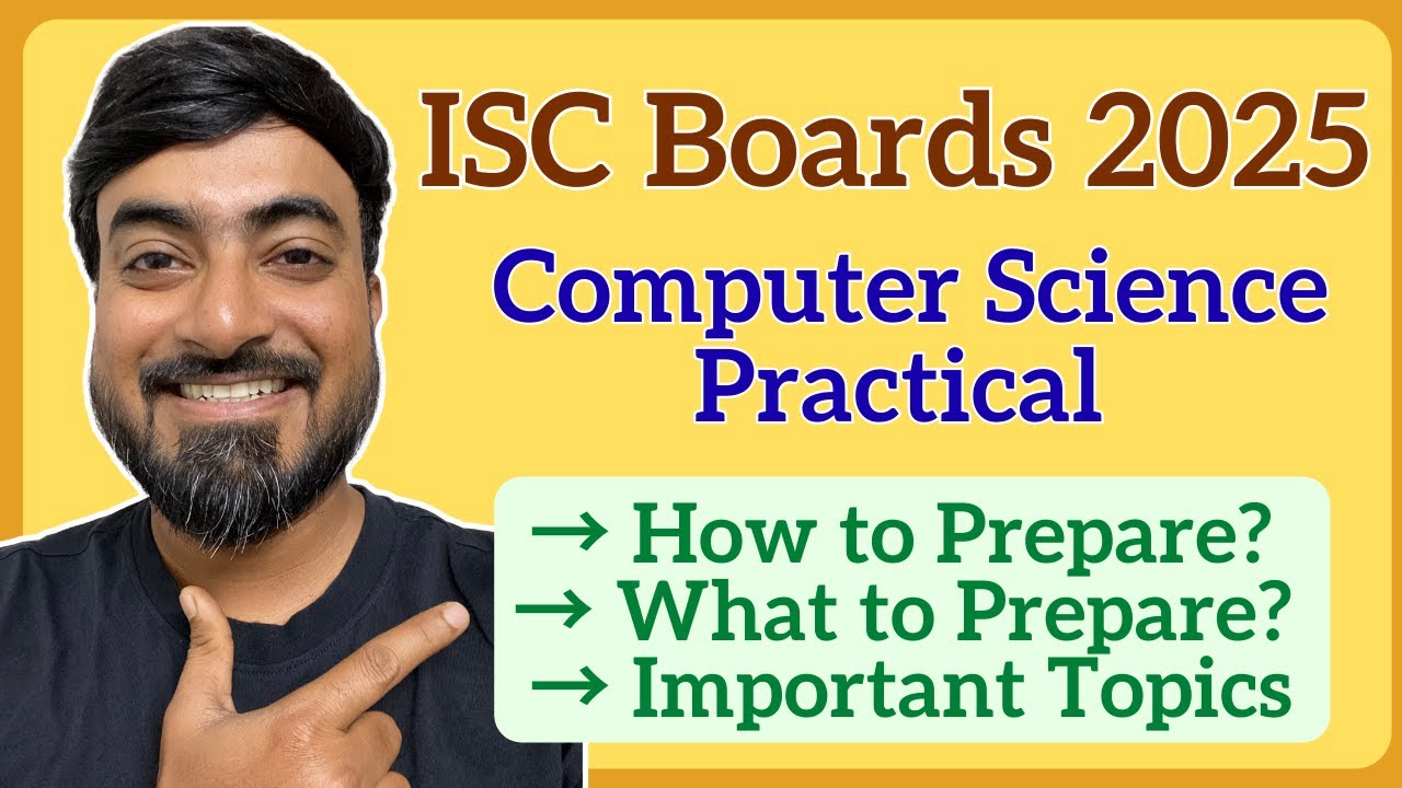 Isc Class 12 Computer Science Practical 2025 Java Coding Tips What
