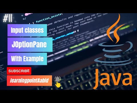 Joptionpane Class In Java Youtube