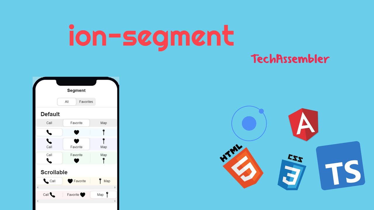 Ionic 5 12 Ion Segment Youtube