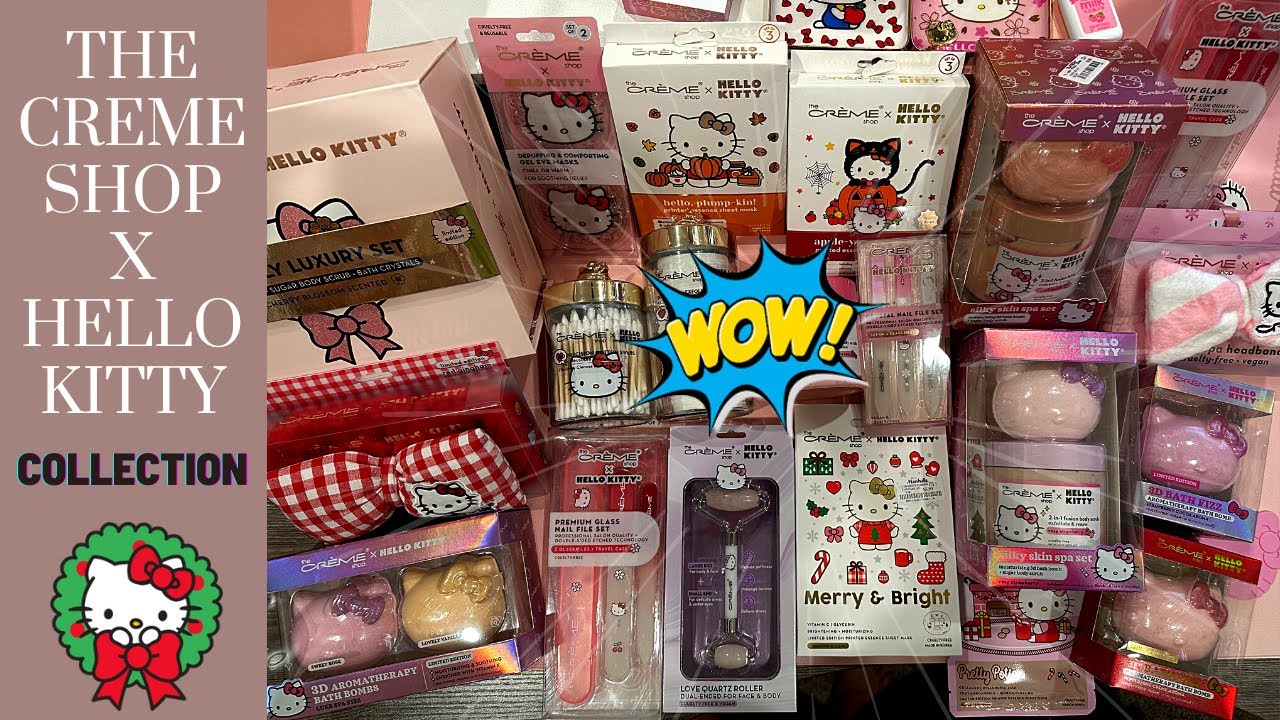 The Creme Shop X Hello Kitty Spa Collection Youtube