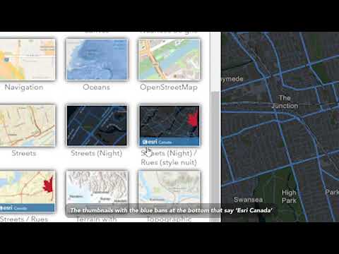 Accessing The Community Map Of Canada Through Arcgis Online