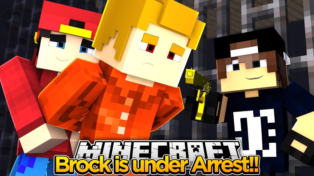 Minecraft Adventure Catching Brock The Bully Youtube