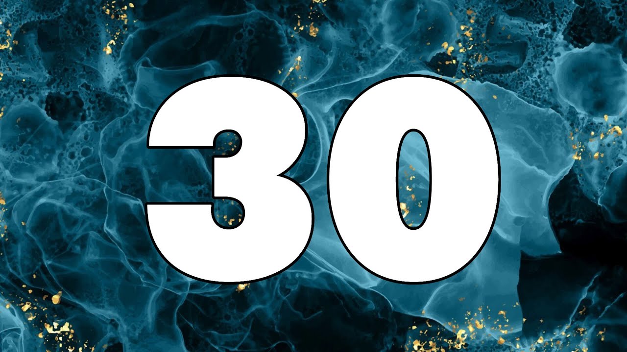 30 Second Countdown Timer Youtube
