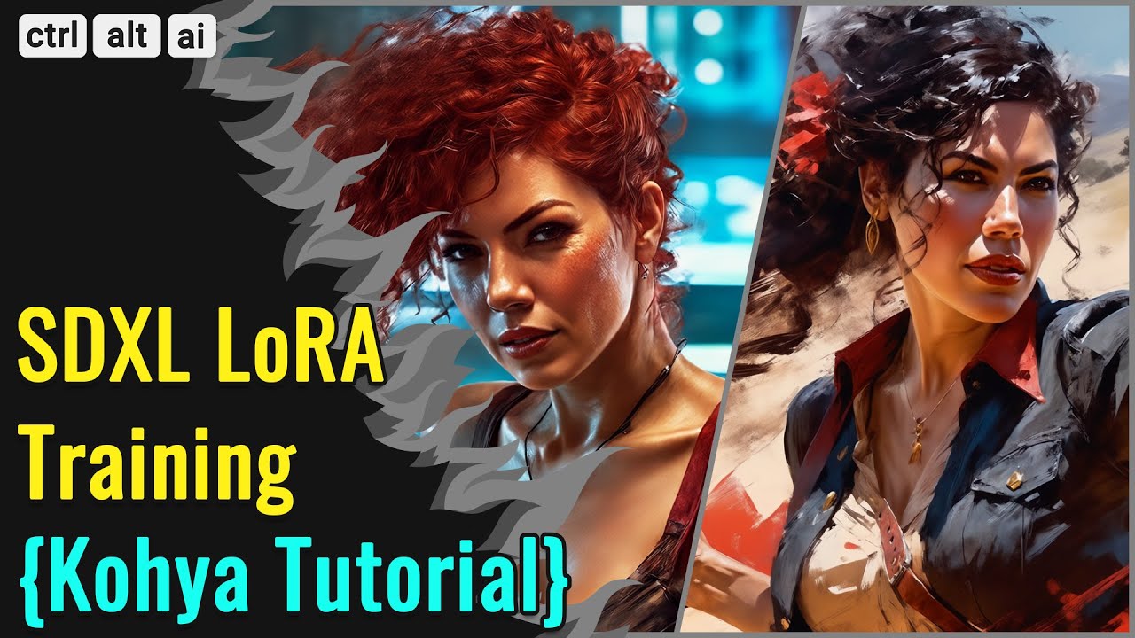 Stable Diffusion Lora Training With Kohya Tutorial Youtube
