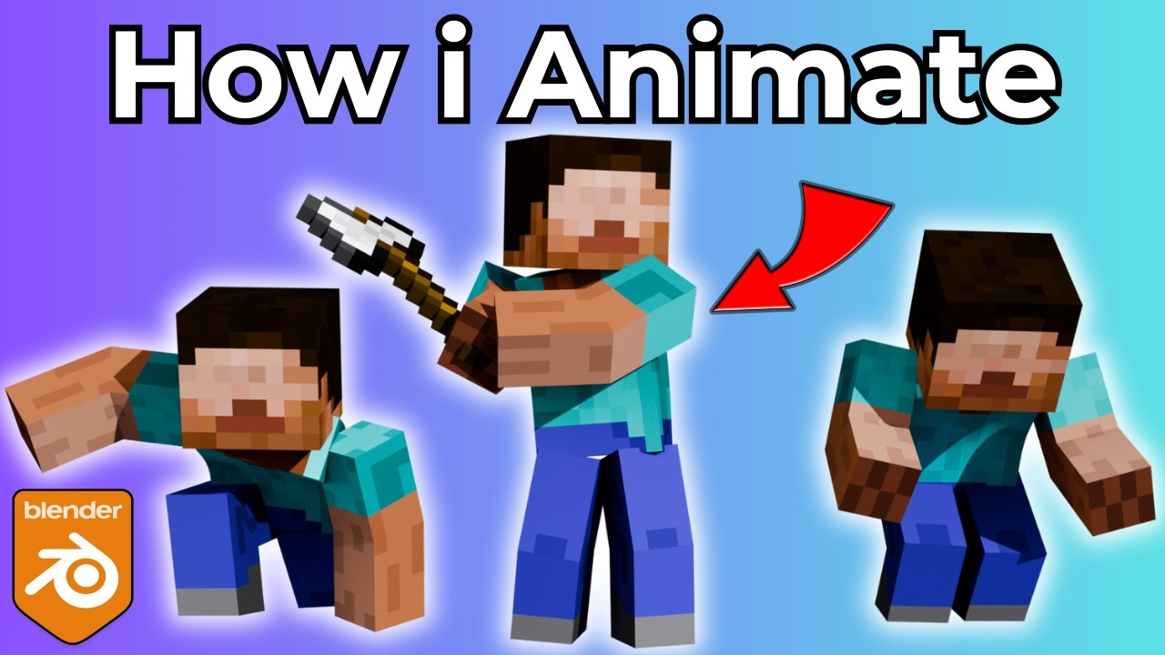 How I Make My Animations Minecraft Animation Walkthrough Youtube