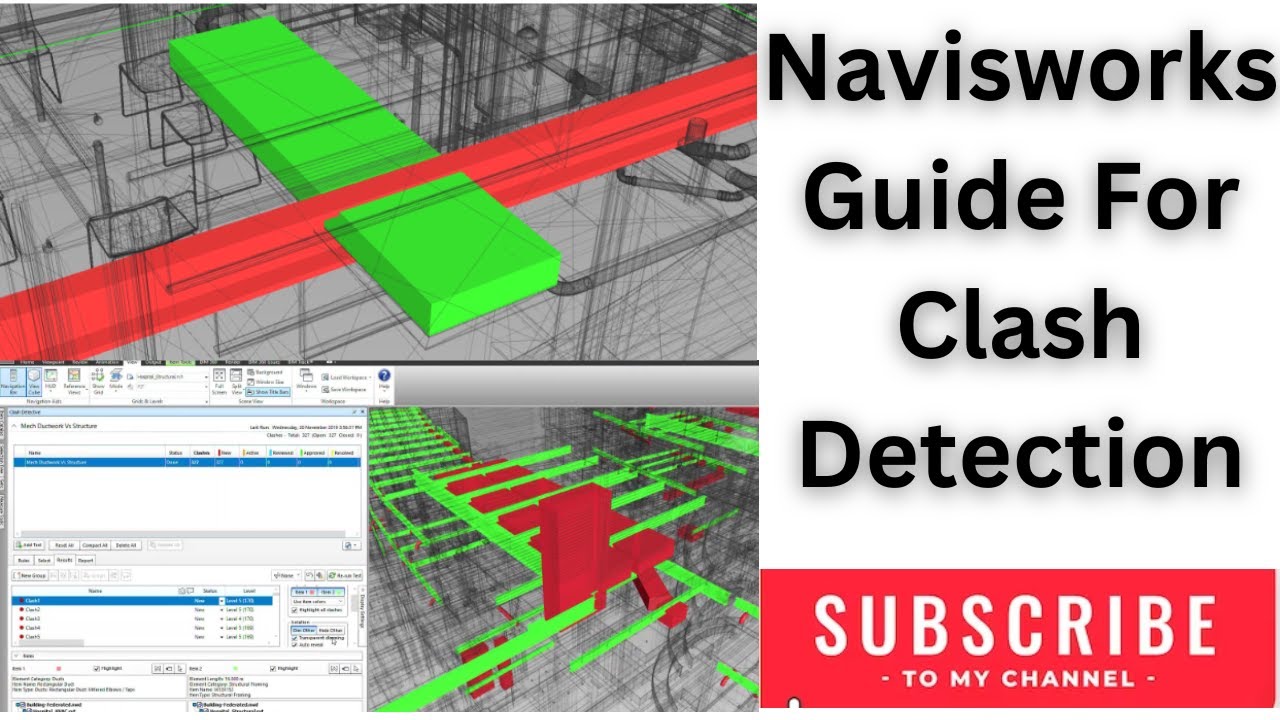 Navisworks Guide For Clash Detection Youtube