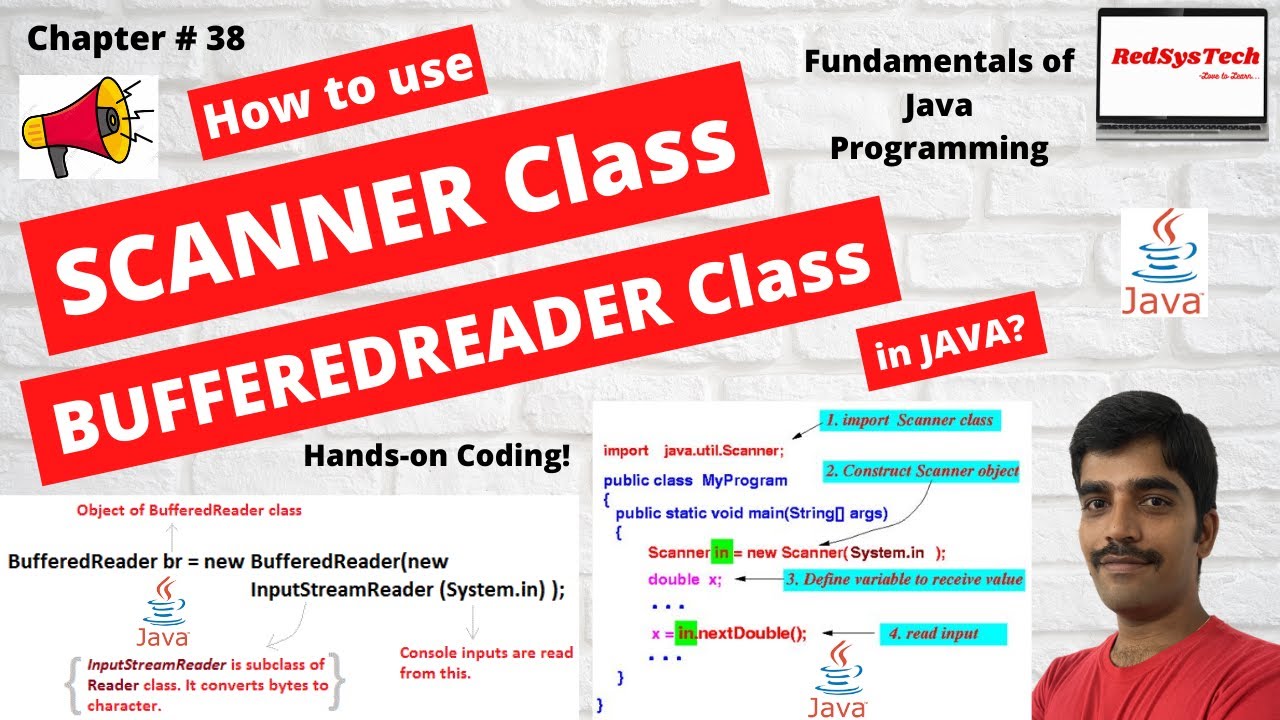38 How To Use Scanner Bufferedreader Class In Java Scanner