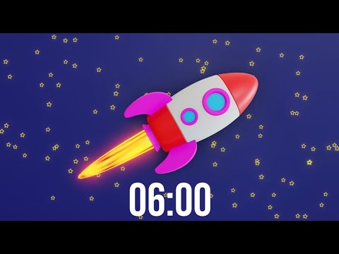 6 Minute Timer Rocket Through Space Youtube