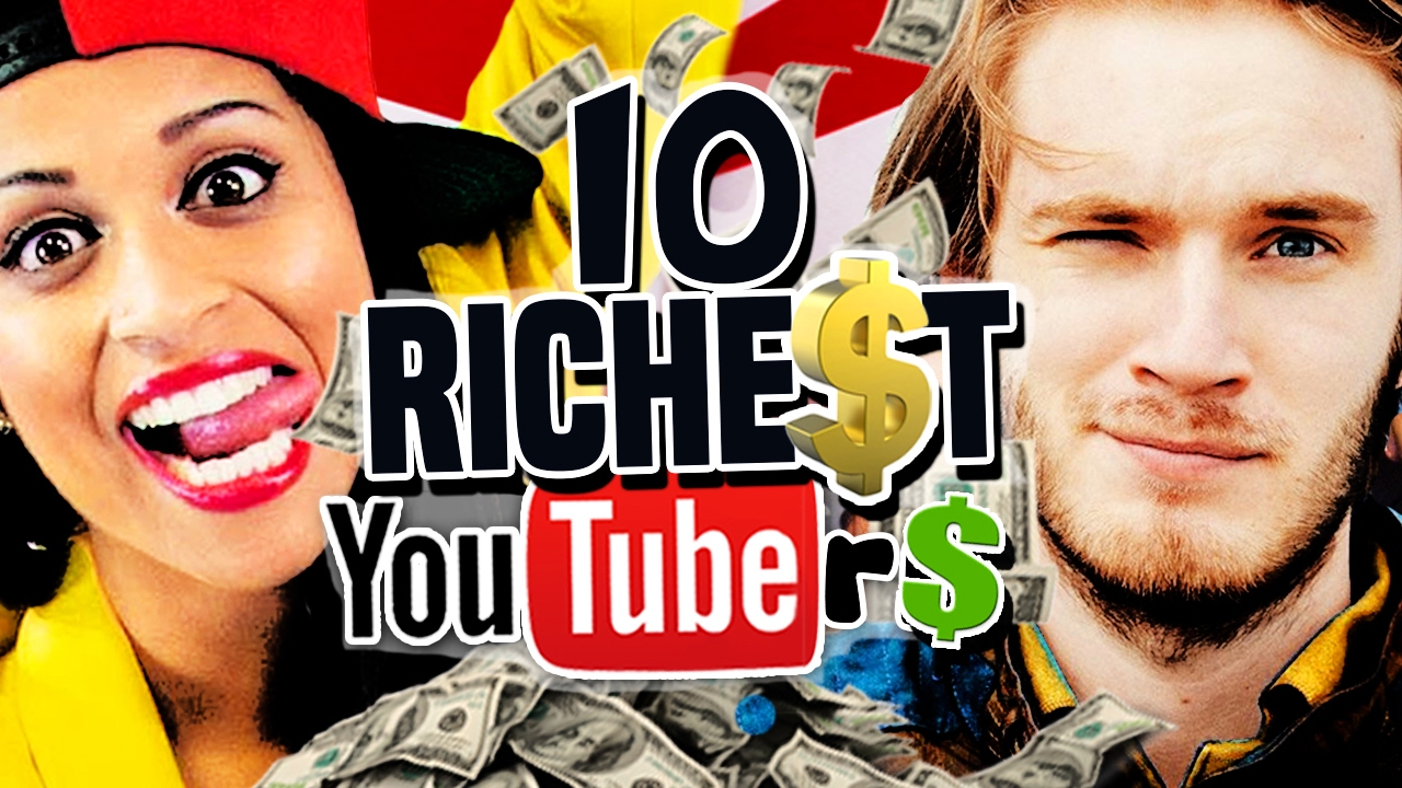 10 Highest Paid Youtubers 2017 Update Youtube