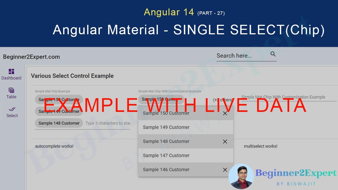 Mat Select Autocomplete Angular Material At Michelle Peckham Blog