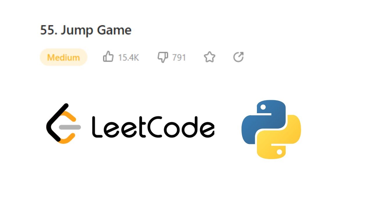 Jump Game Leetcode Python Youtube