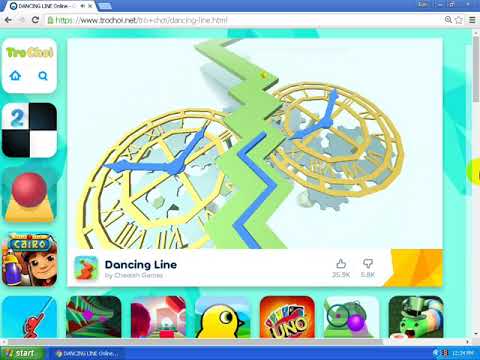 Dancing Line The Clock Game Online With Lag Youtube
