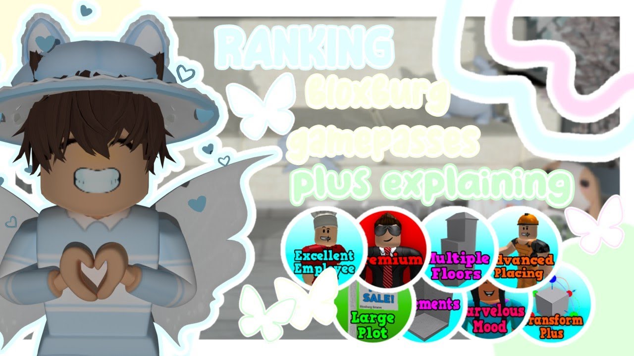 Ranking And Explaining Every Gamepasses Roblox Bloxburg Kitty