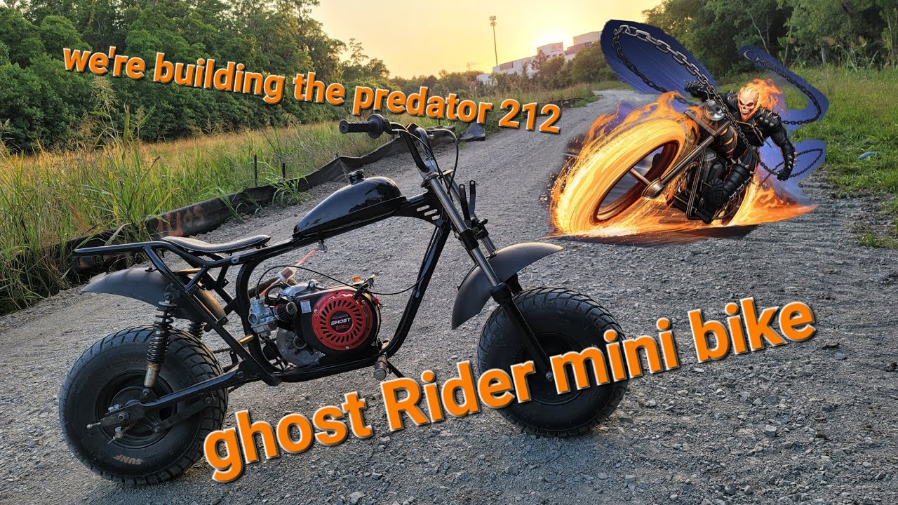 Predator 212 Ghost Rider Mini Bike Part 1 Youtube