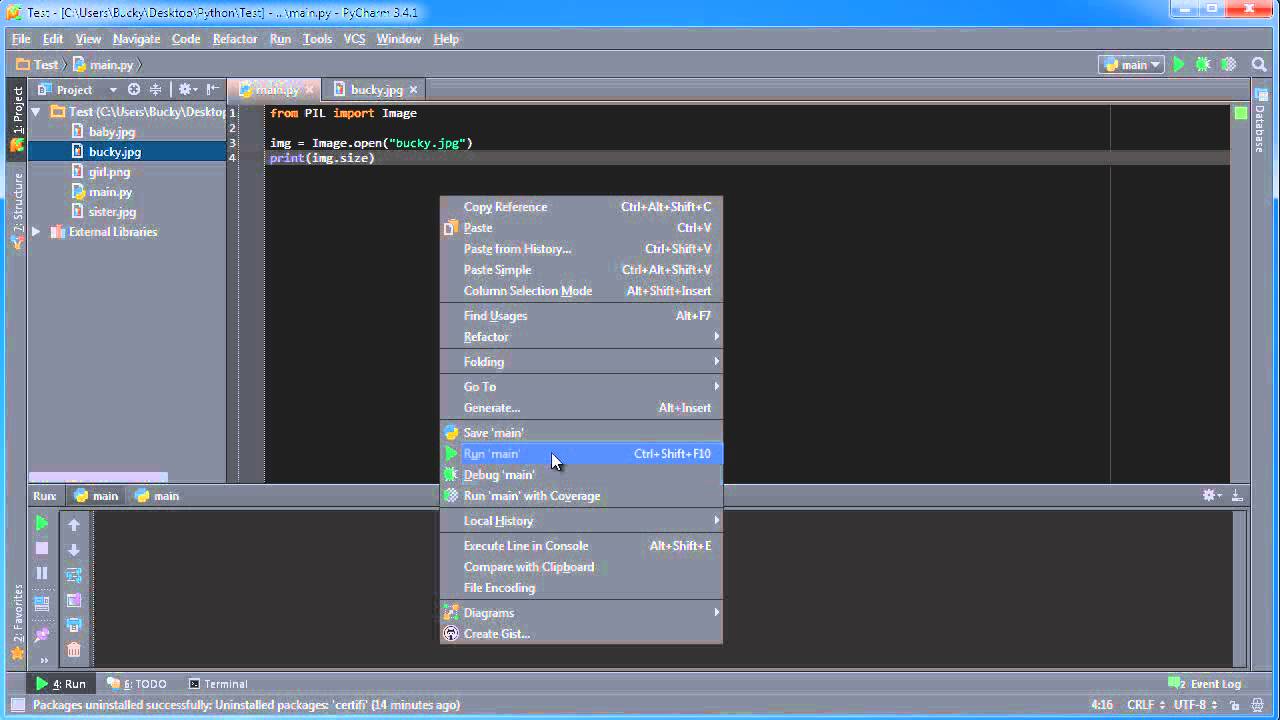 Python Programming Tutorial 42 Pillow Youtube