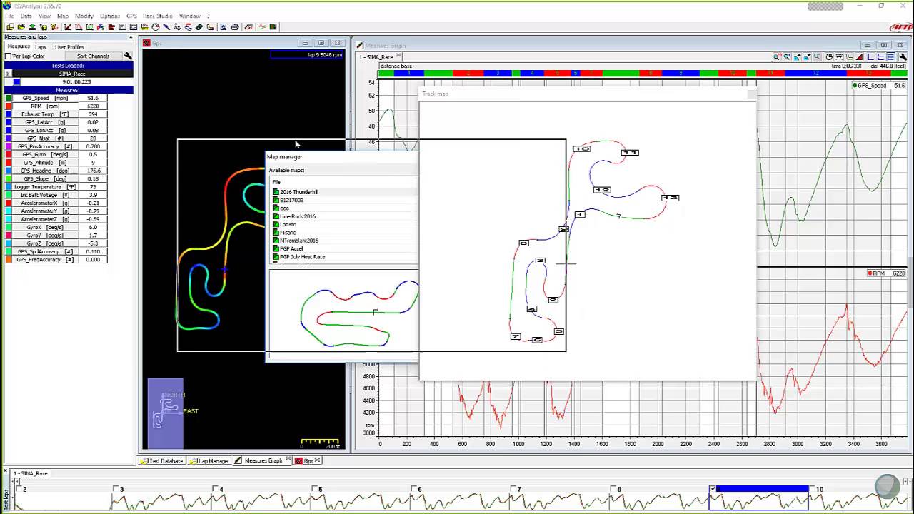 Understanding Race Studio Track Maps Youtube