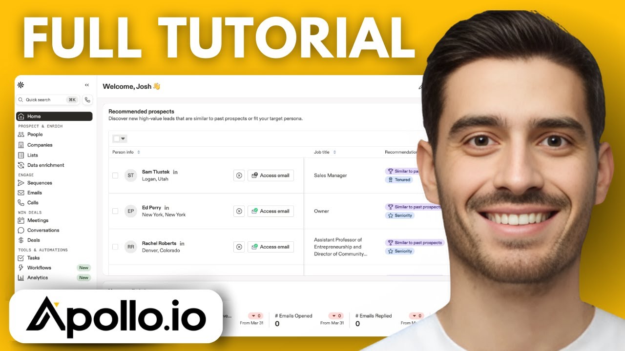 How To Use Apollo Io For B2b Lead Generation Outreach 2026 Youtube