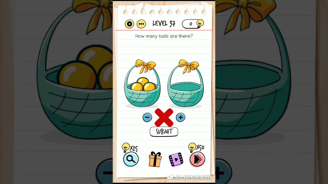 Brain Test Level 37 Answer Walkthrough Youtube