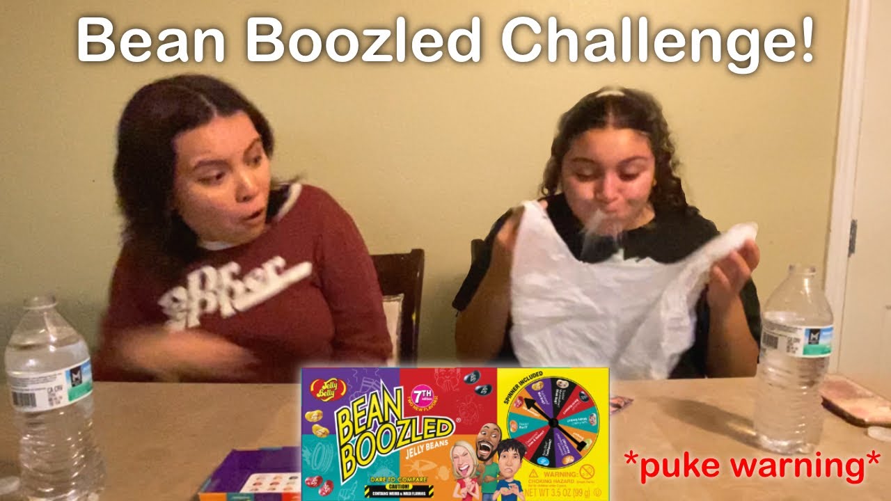 When Boredom Hits Bean Boozled Challenge Puke Warning Youtube