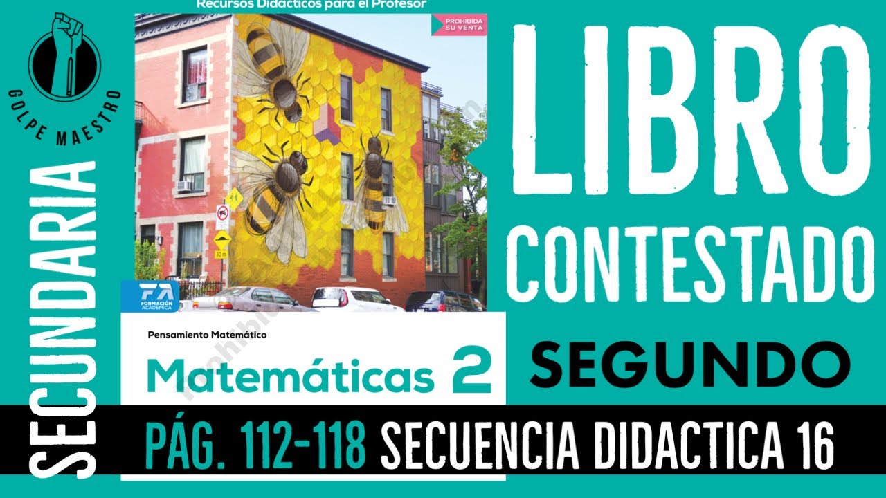 Matematicas 2do Secundaria Espacios Creativos Secuencia Didáctica 16