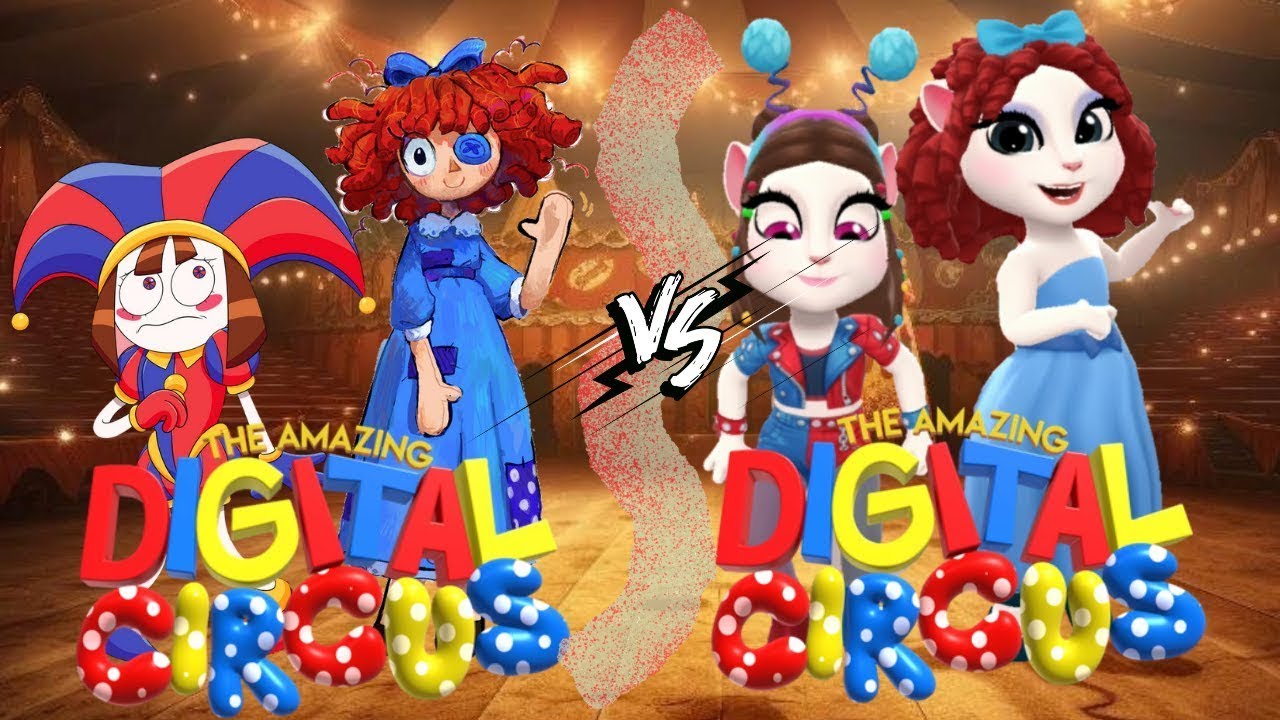 My Talking Angela 2 Makeover The Amazing Digital Circus Pomni рџћє
