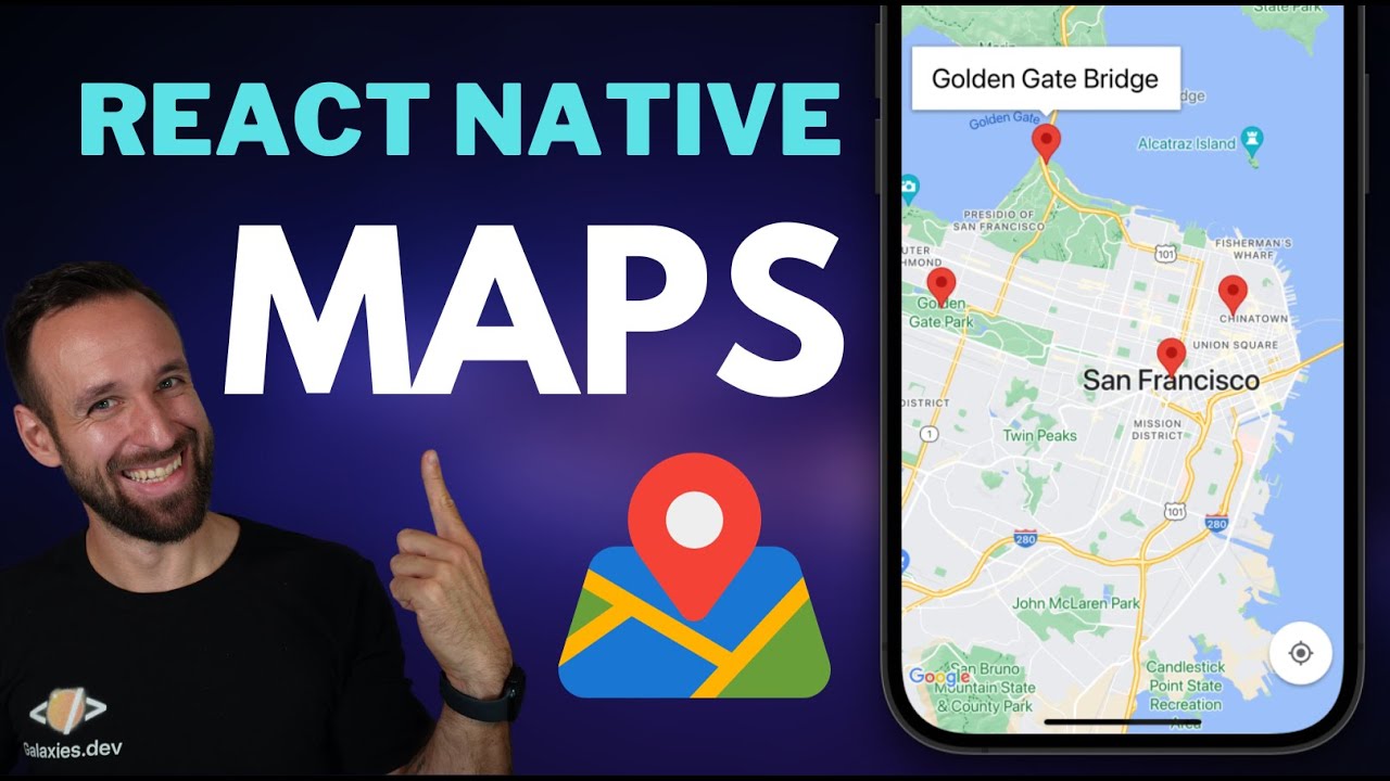 React Native Maps With Marker Callout Youtube