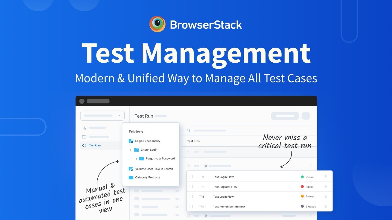 Browserstack Test Management Demo Youtube