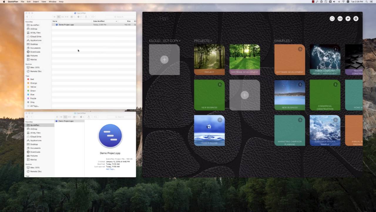 Quickplan For Mac Quick Start 4 Sychronization Youtube