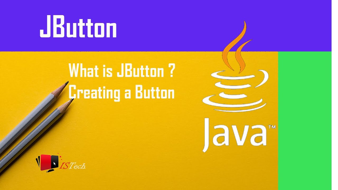 Jbutton Class In Java Youtube