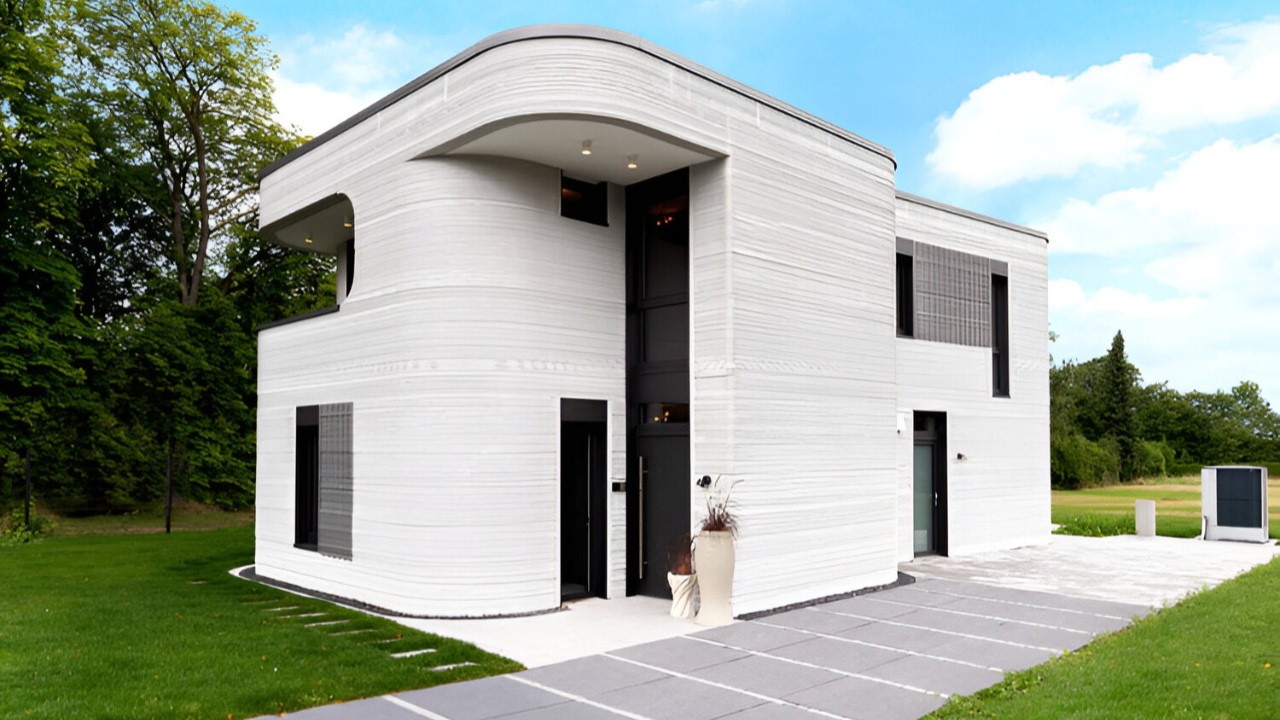 10 Incredible 3d Printed Concrete House Projects Youtube