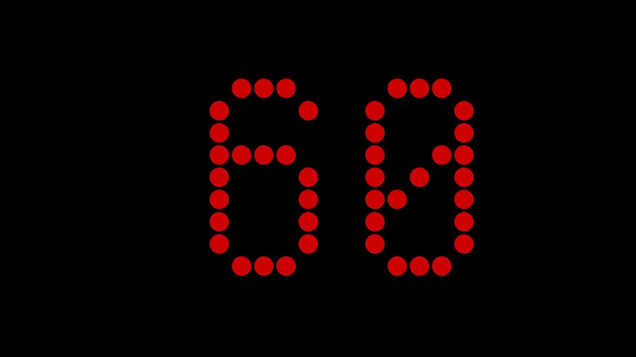 60 Second Countdown Timer Youtube