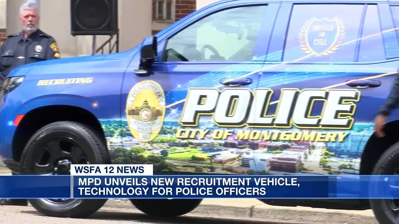 Mpd Unveils New Recruitment Vehicle Technology For Police Officers