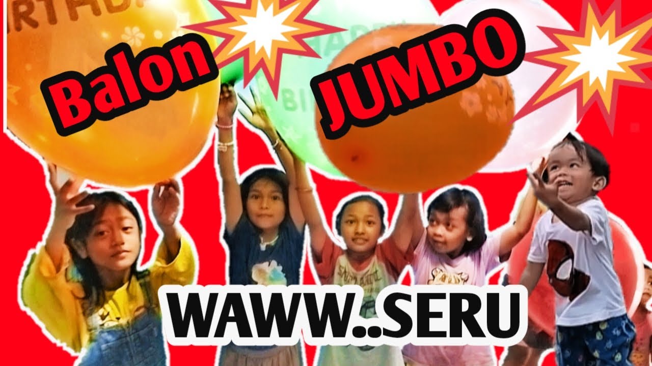 Pumping Big Balloons Very Fun Playing With Balloons Seru Memompa