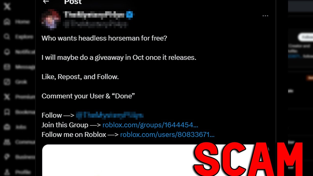 Free Robux Scams Need To Watch Youtube