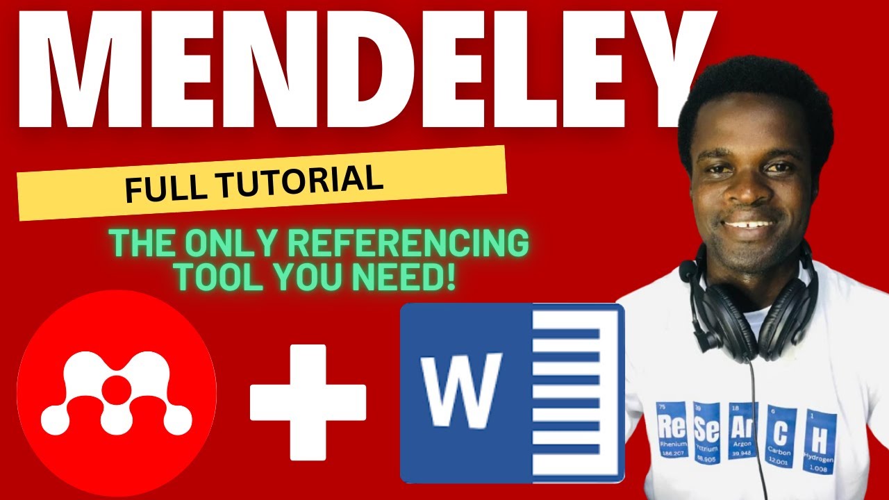 Mendeley Full Tutorial Youtube
