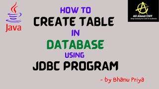 Create Table And Insert Into Database Using Java Mp3 Mp4 Download