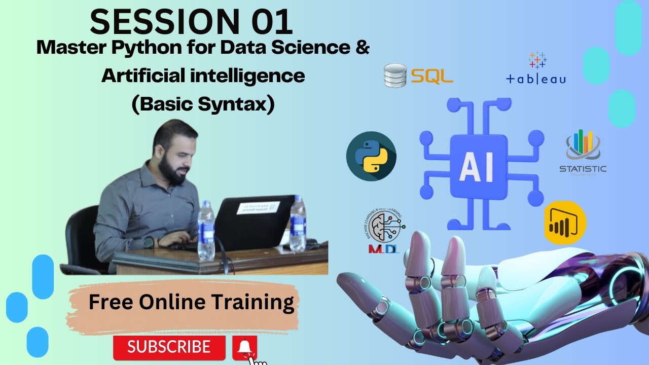 Session 1 Python For Data Science Ai Development Youtube
