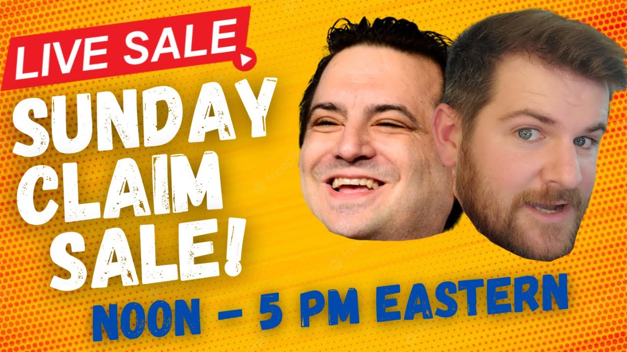 Sunday Claim Sale Youtube
