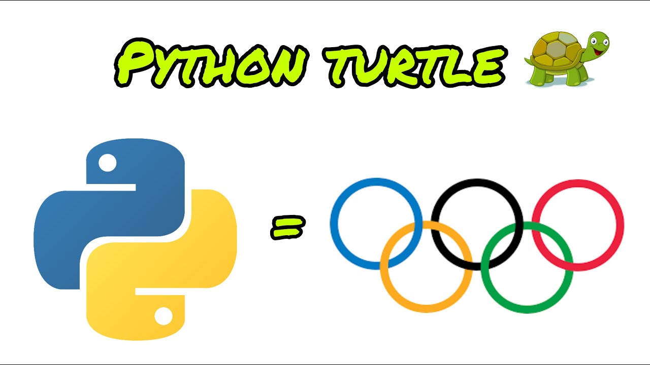 How To Draw Olympic Logo Using Python Turtle On Cyberboy Yogesh