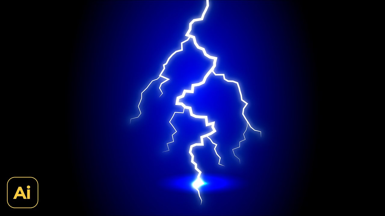 How To Draw Lightning In Illustrator