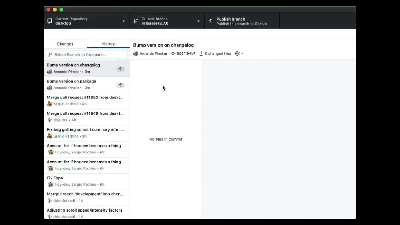 Cherry Picking Is Now Available In Github Desktop 2 7 Latest Github
