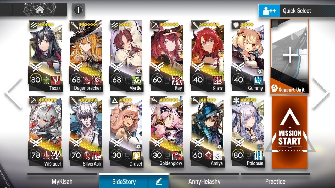Arknights Ea 8 Semua Bintang Youtube