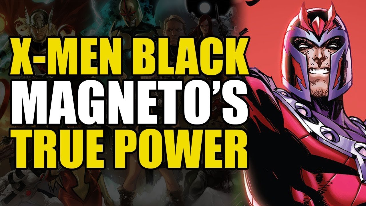 Magneto S True Power X Men Black Magneto Youtube