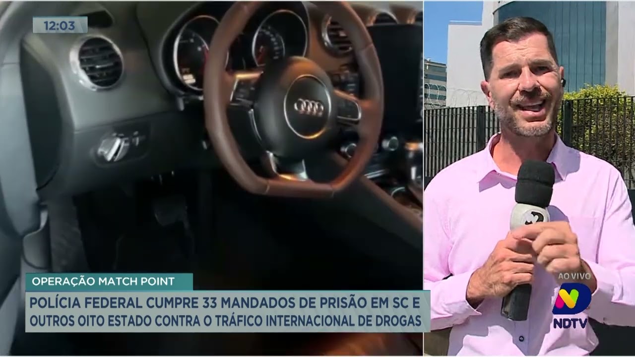 Polícia Federal Cumpre 33 Mandados De Prisão Em Sc Contra O Tráfico