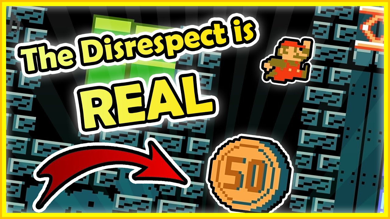 This Troll Level Is Hilariously Disrespectful Super Mario Maker 2