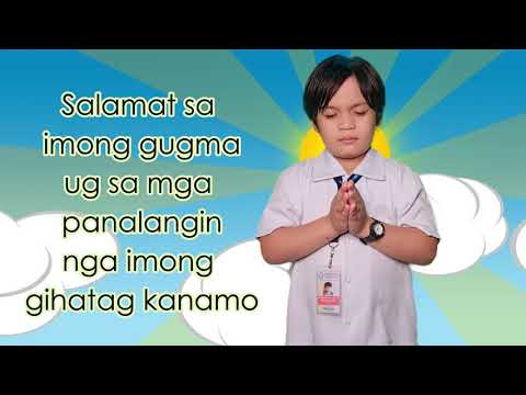 Kindergarten Prayer Sinugbuanong Binisaya Youtube