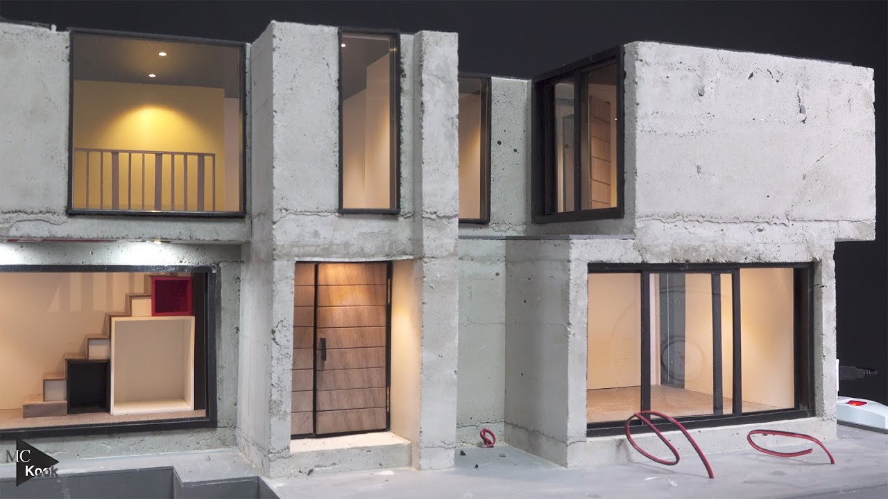 Mini Concrete Modern House