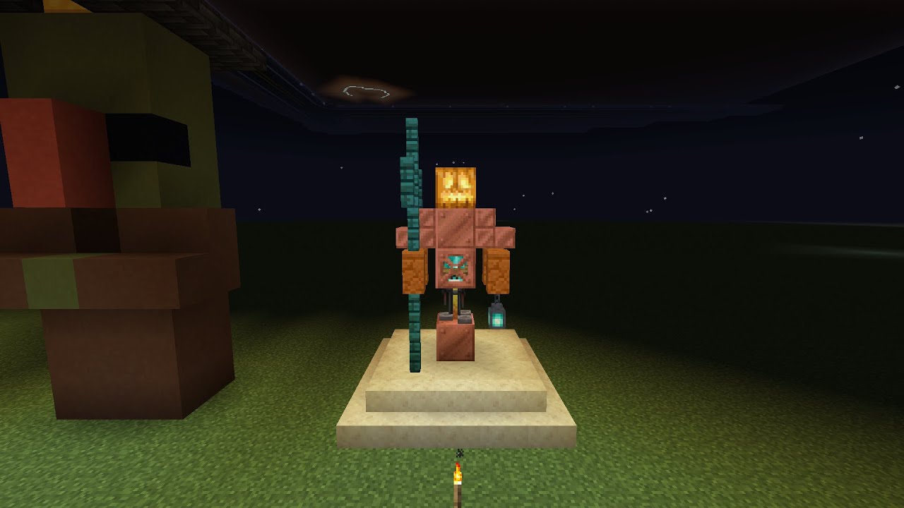 How To Build A Statue In Minecraft Tutorial 600 Youtube