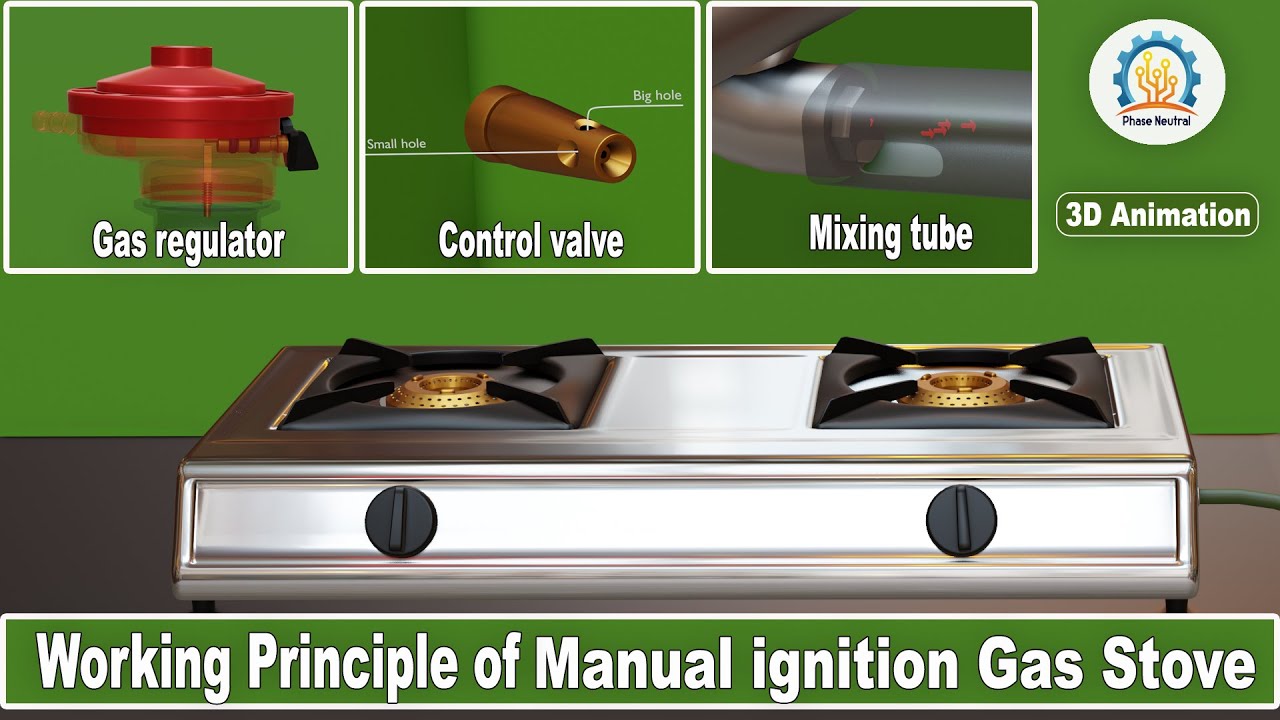 Working Of Gas Stove Manual Ignition Phase Neutral Youtube