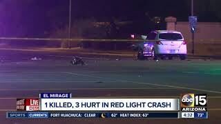 One Dead After Crash In El Mirage Police Say One Vehicle Ran A Red ...